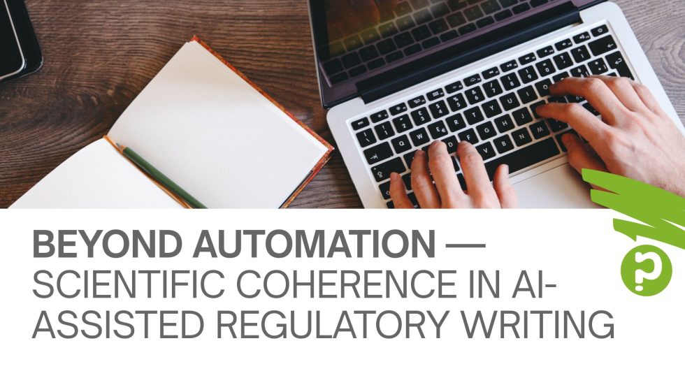 Scientific Coherence in AI-Assisted Regulatory Writing